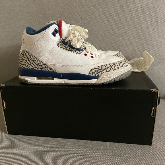 Jordan | Shoes | Air Jordan 3 Retro Og Bg True Blue | Poshmark
